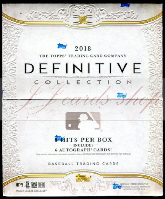MLB 2018 Topps Definitive Collection Baseball 權威系列 棒球卡