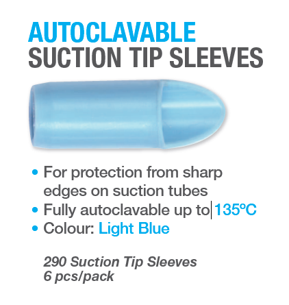Premium Plus Autoclavable Suction Tip Sleeves