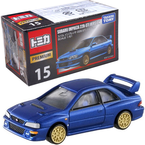 Tomica Premium No.15 Subaru Impreza 22B Sti