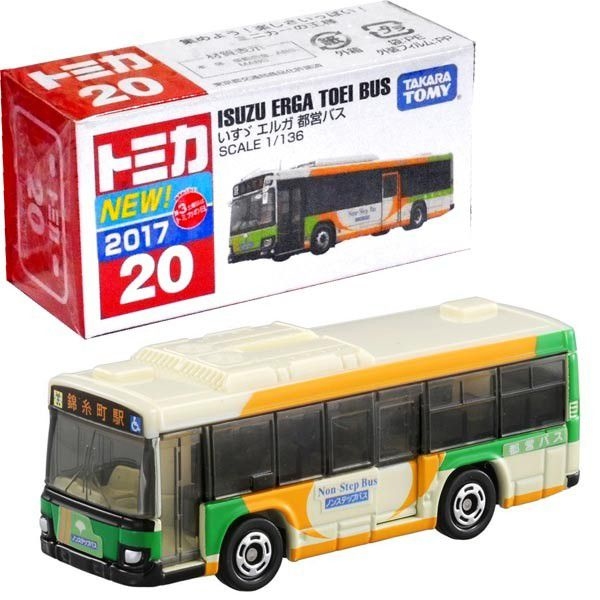 Tomica 合金車 No.20 Isuzu Elga Toei Bus