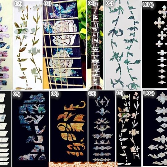 Inlay Sticker專用指板鑲嵌貼紙