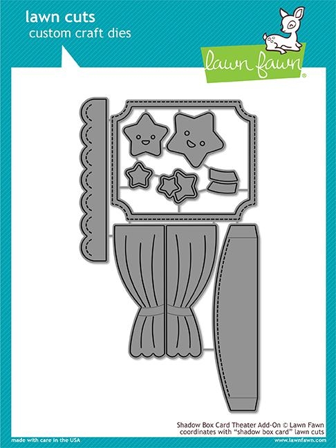 Lawn Fawn 刀模 Shadow Box Card Theater Add-on⎜艾緹可手作坊