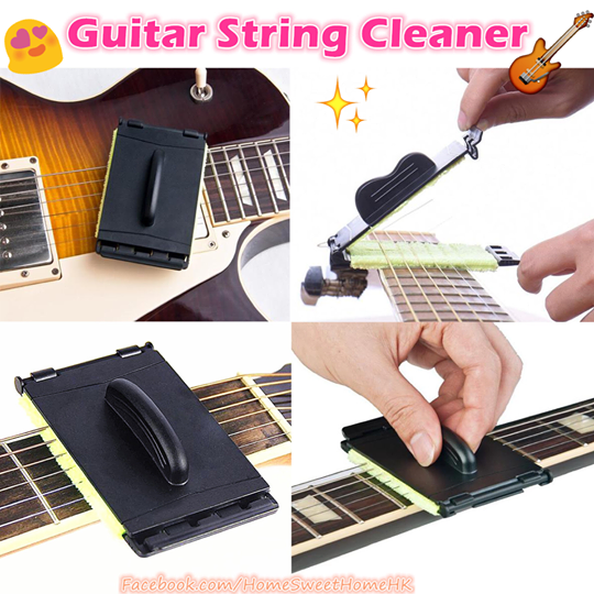 超方便Guitar String Cleaner返貨啦👍🏻360度全面清潔弦線💕使用高密度纖維布🤤連弦