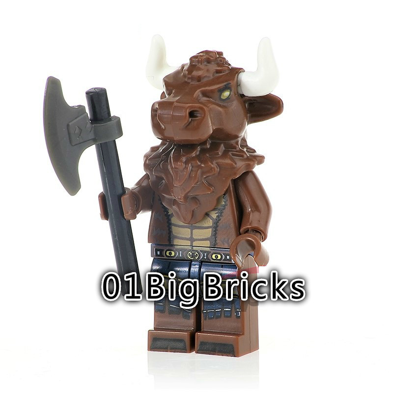 01BigBricks Minotaur Minifigure Lego