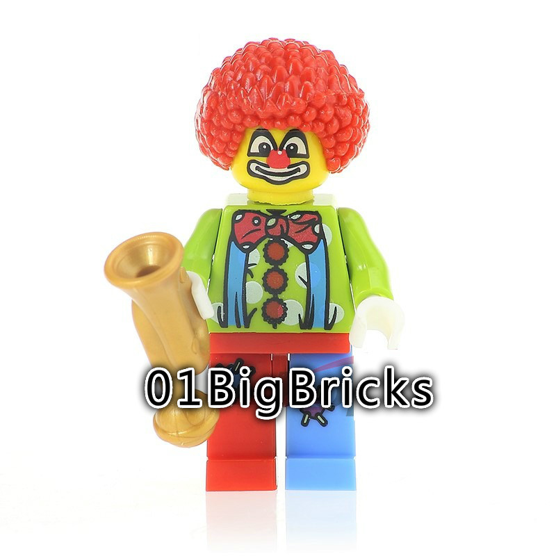 01BigBricks Clown Minifigure Lego