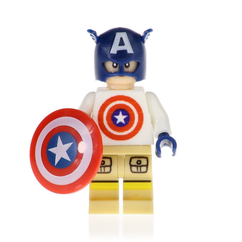 01BigBricks Captain America Minifigure Lego