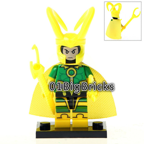 01BigBricks Classic Loki Minifigure Lego