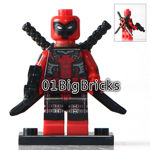 01BigBricks Ultimate Deadpool Minifigure Fit Lego