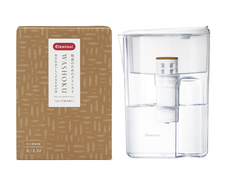 【可菱水Cleansui】WASHOKU 高效能”湯”之淨水壺JP407-D