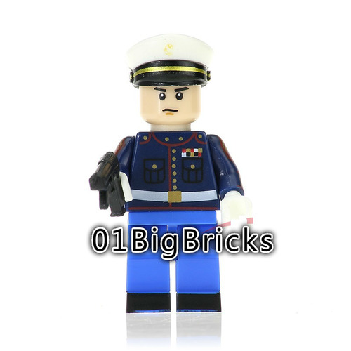 01BigBricks Custom Military Man Mascotgures Fit Lego