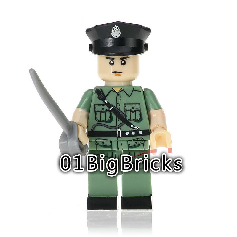 01BigBricks Custom Military Man Mascotgures Fit Lego