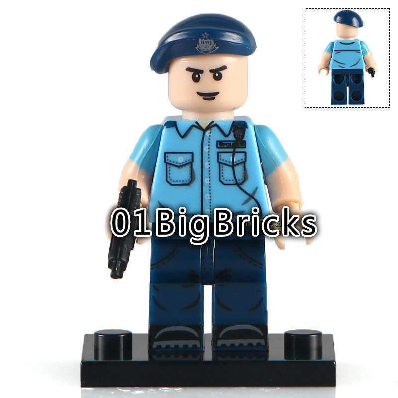01BigBricks Custom Military Man Mascotgures Fit Lego