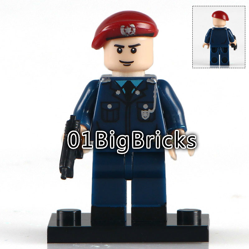 01BigBricks Custom Military Man Mascotgures Fit Lego