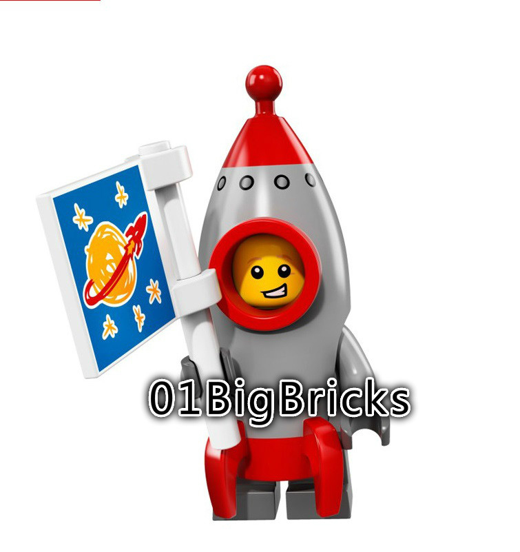 01BigBricks Custom Rocket Boy Mascotgures Fit Lego
