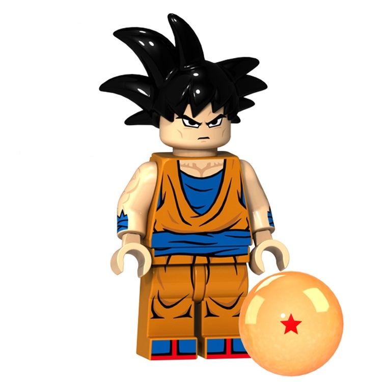 Goku Dragon Ball Minifigures Minifigs Fit Lego XP063