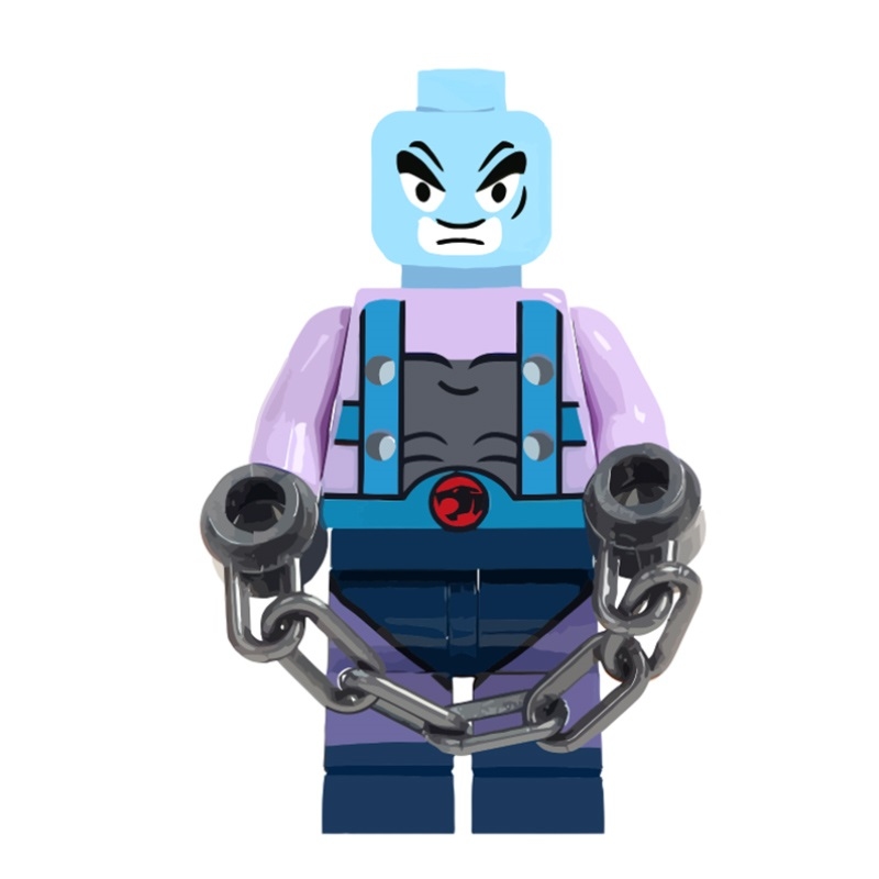 01,Big,Bricks,Custom Panthro Minifigures Fit Lego