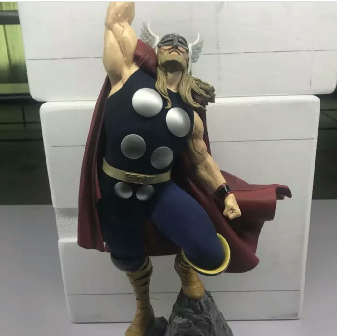 Painted thor with two heads