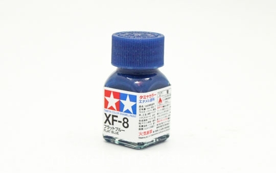 TAMIYA 田宮 油性法瑯漆 XF-8 消光藍 10ml 貨號:XF8