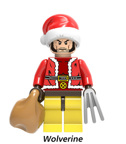 Custom Wolverine Minifigures Minifigs Fit Lego