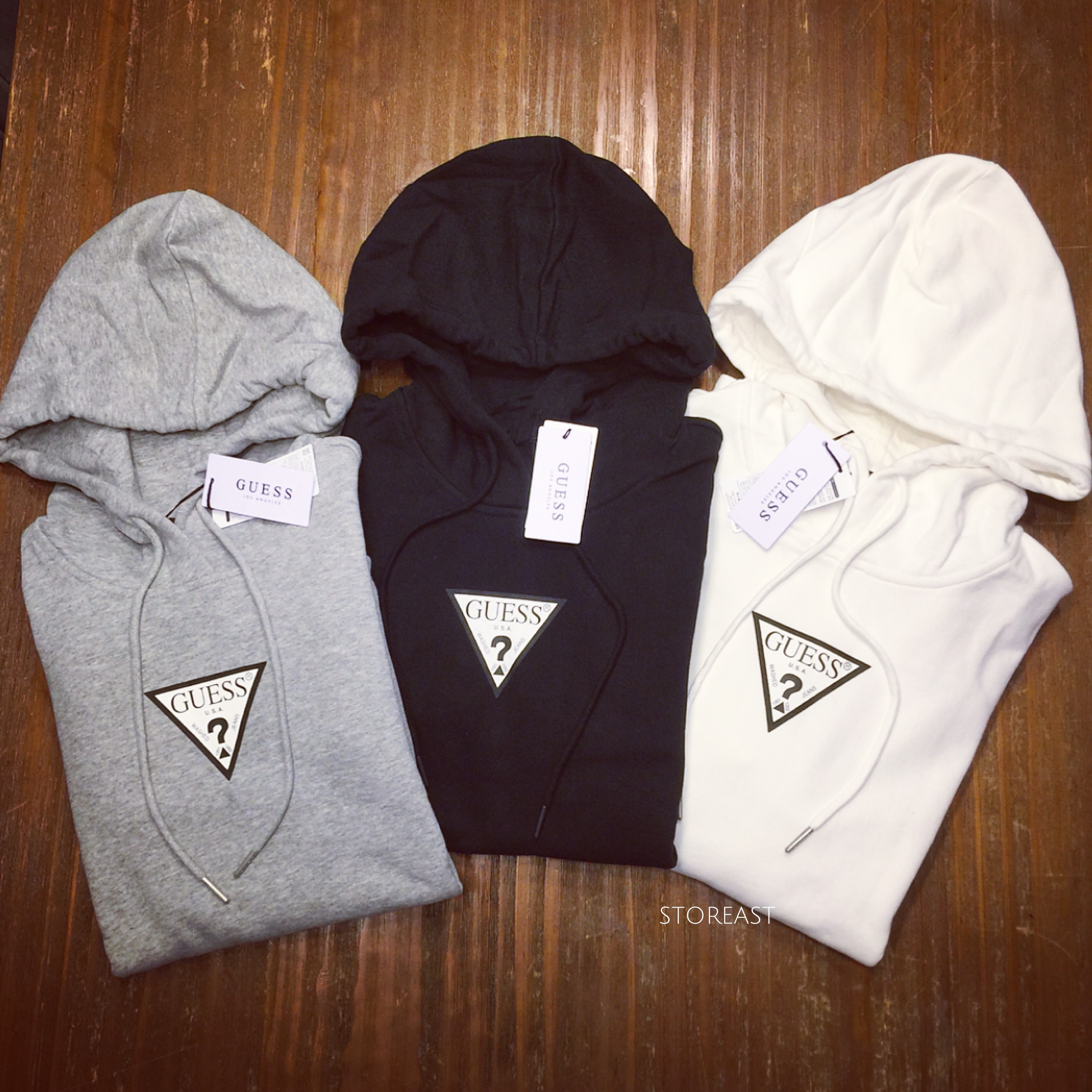 Guess LA Stripe Hoodie (3Colors)