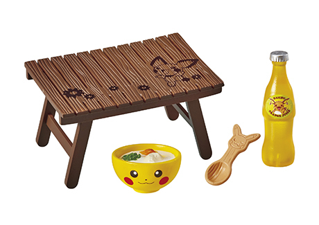 Re-Ment Miniature PokeMon Camping Pikachu set # 7 Warm