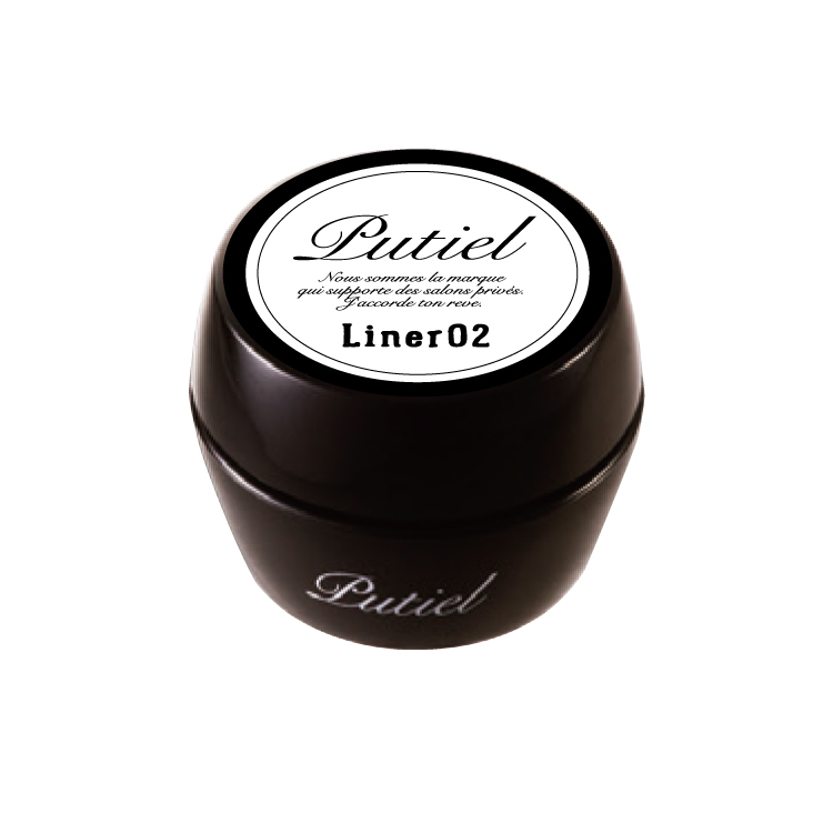 Putiel Color gel 2g -Liner02 Black