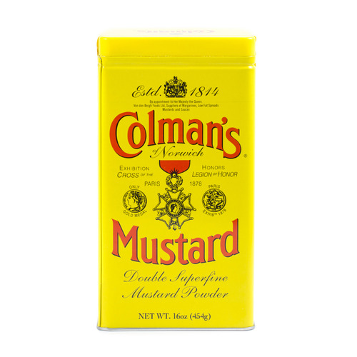 英國 牛頭牌 英式 黃芥末粉 Colman‘s English mustard powder 57g