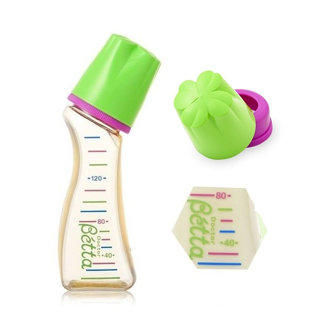 日本 Dr. Betta 手作防脹氣奶瓶 Brain S3-120ml (PPSU)