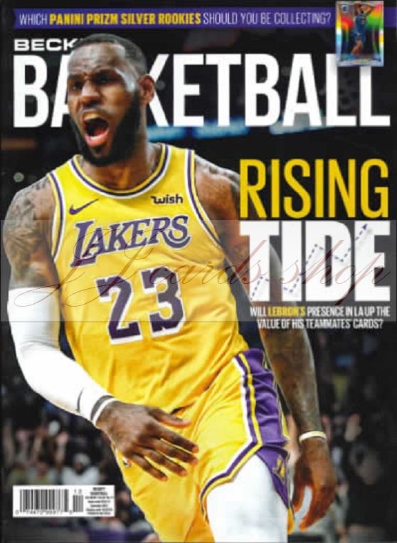 NBA Beckett Plus #315 - DECEMBER - 2018 , 十二月號 籃球 卡書