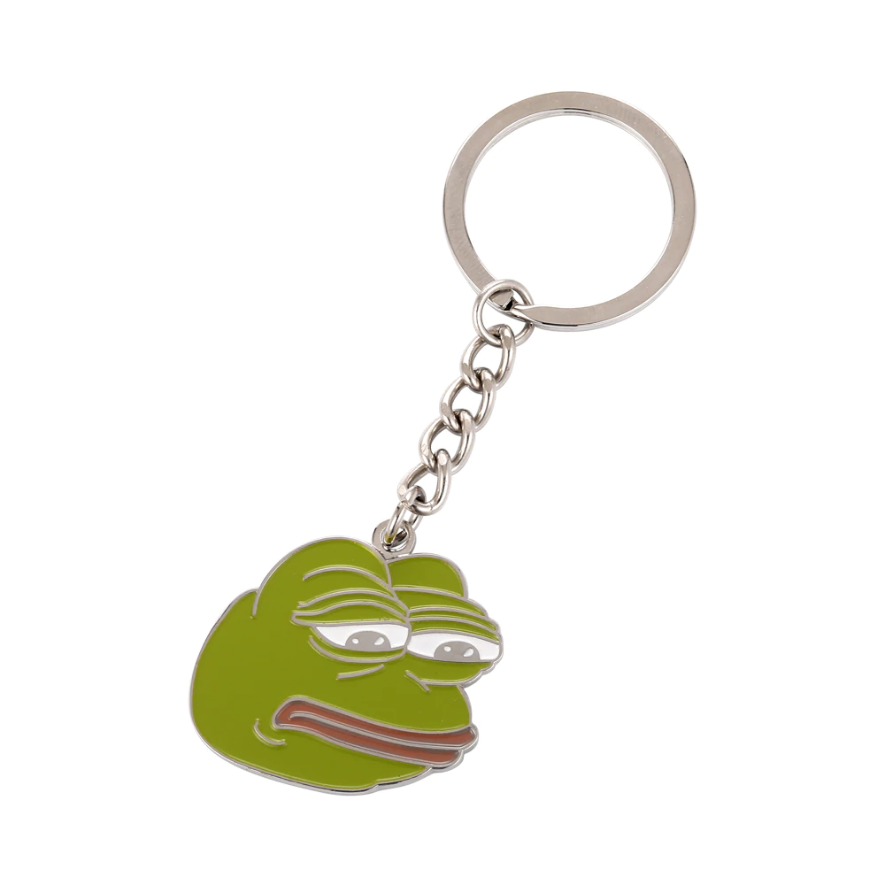 海肯商行｜Pepe the Frog - Keychain 傷心蛙款經典鑰匙圈 / 迷因佩佩蛙