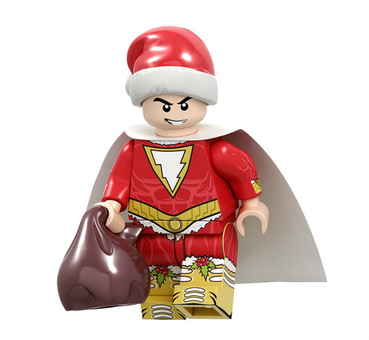 01BigBricks Custom Christmas Shazam Hero Minifgs Lego