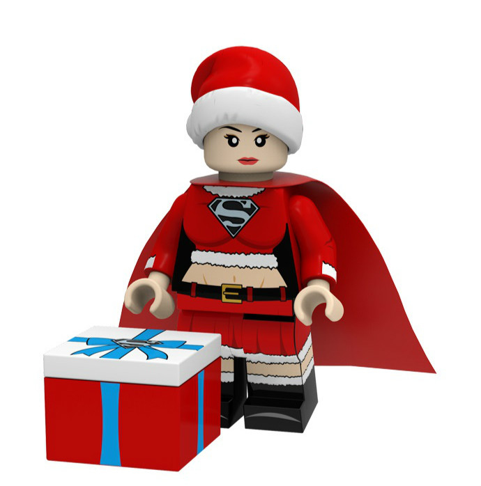 01BigBricks Custom Christmas Supergirl Minifgs Lego