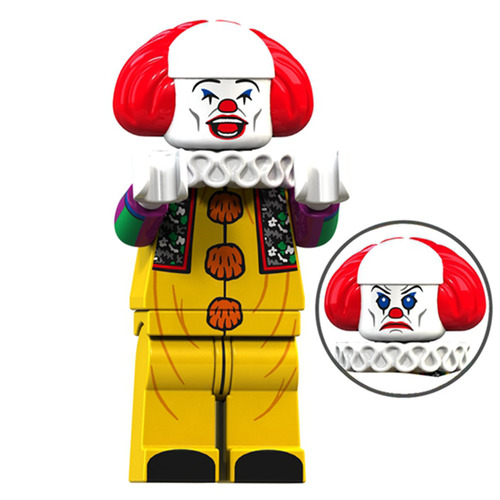 01 Big Bricks Custom Pennywise Minifigs Fit Lego