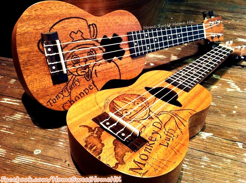 One Piece迷留意啦!!喬巴&路飛 Chopper&Luffy Ukulele !! 香港結他 / 香港