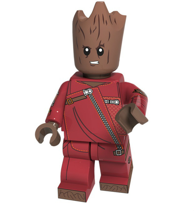01BigBricks Custom Groot Minifgs Fit Lego