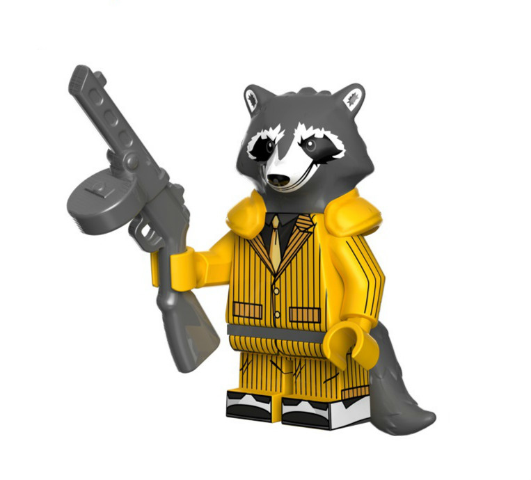 01BigBricks Custom Rocket Raccoon Minifgs Fit Lego