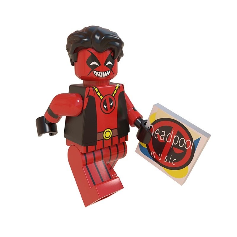 01BigBricks Custom Deadpool Marvel Minifigs Fit Lego