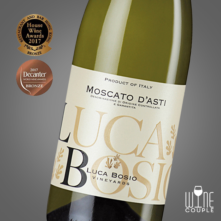 Luca Bosio Moscato d'Asti｜路卡蜜思嘉甜汽泡｜Wine Couple 醇酒伴侶