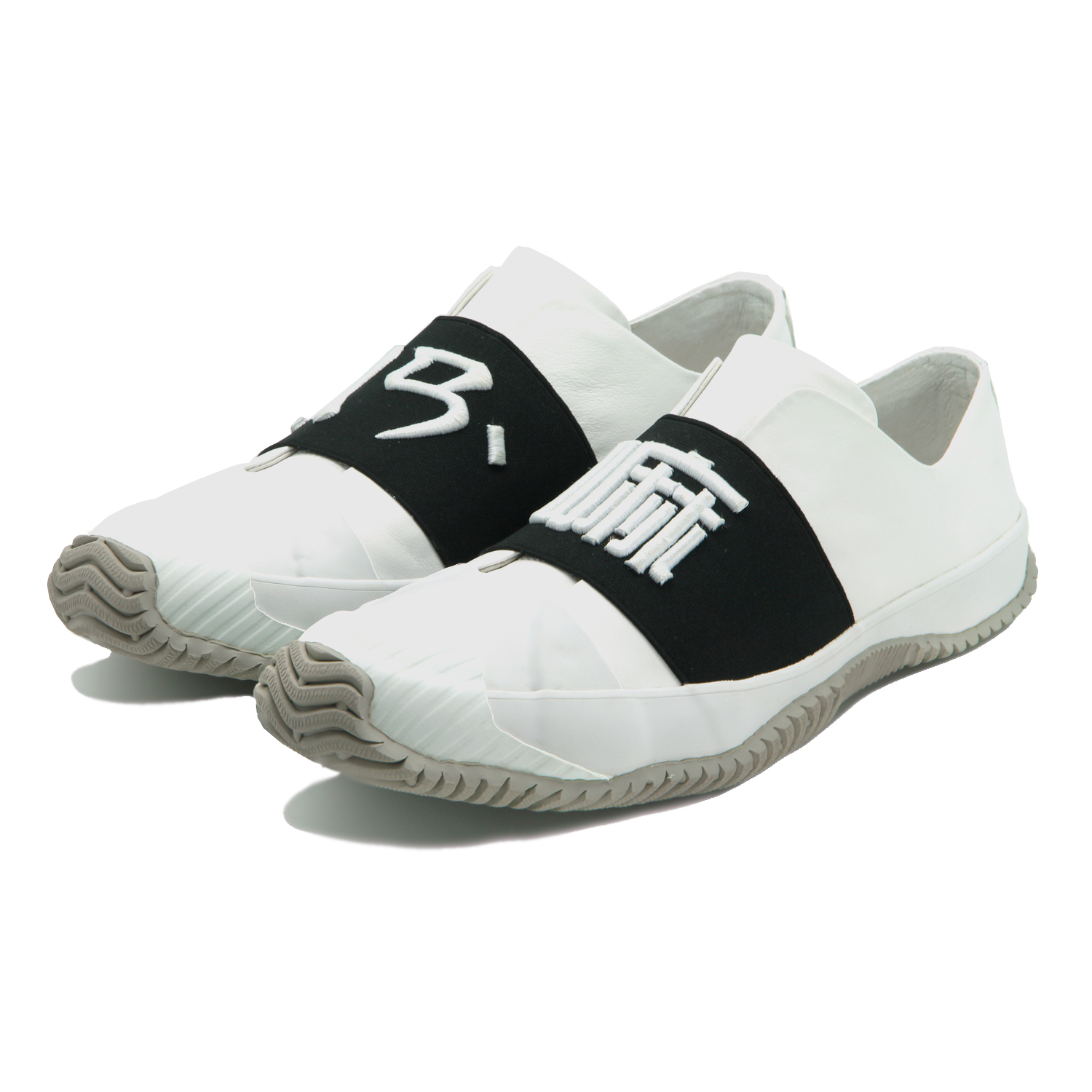 Leather Sneaker Gan Ma M1193 White