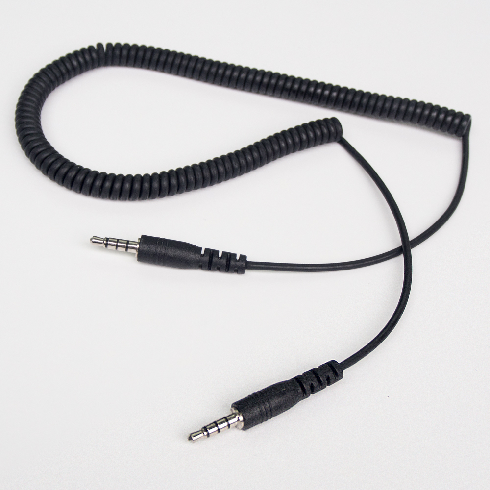 公對公伸縮式3.5mm/4pin音源線