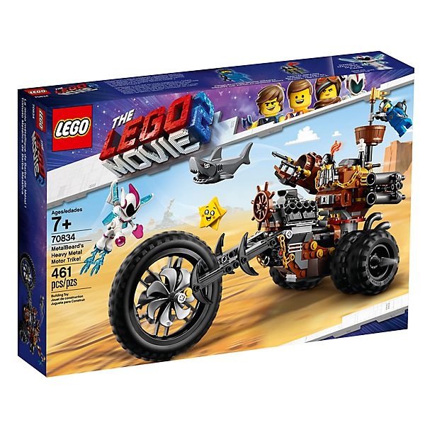 LEGO 70834 MetalBeard's Heavy Metal Motor Trike!