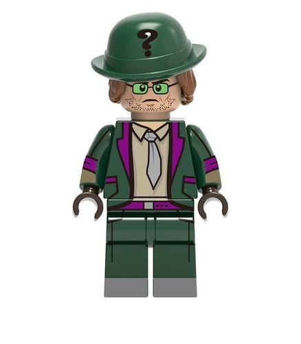 01BigBricks Custom Riddler Minifigure Blocks fit Lego