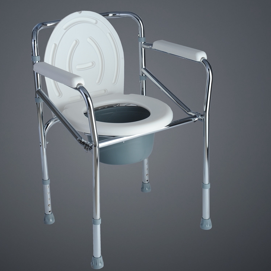 V-Care Online Shop丨 Folding adjustable commode chair丨