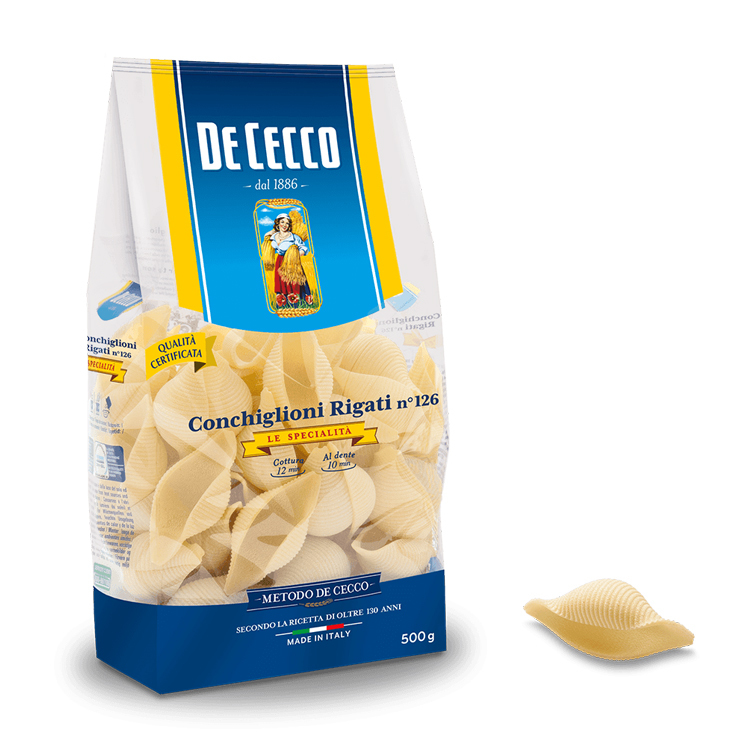 義大利 得科 大貝殼麵 De cecco conchiglioni rigati / pasta shells