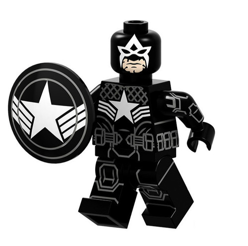Captain America Custom minifigs Minifigures Fit Lego