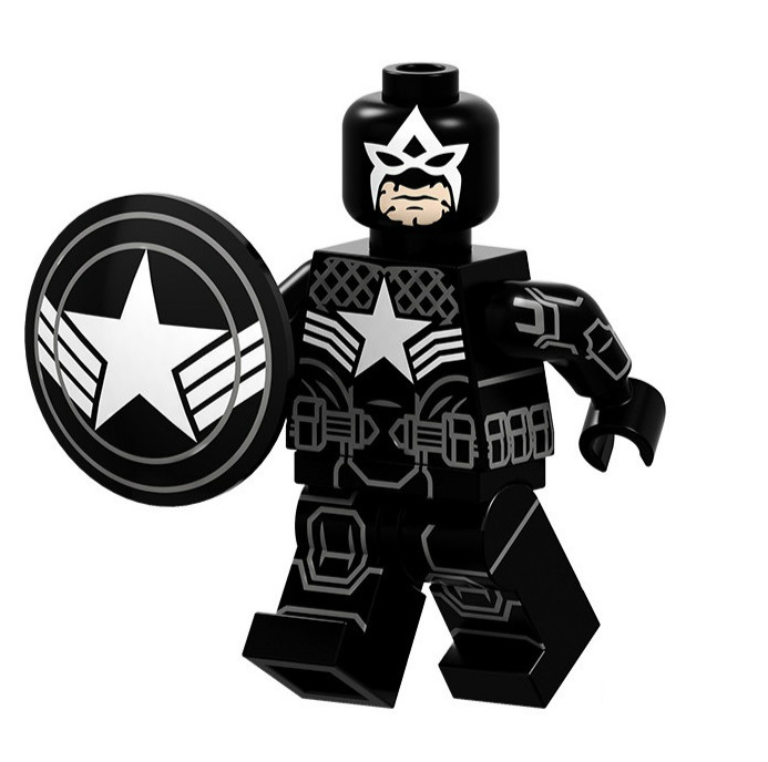 Captain America Custom minifigs Minifigures Fit Lego