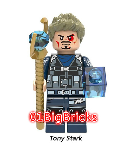 Tony Stark Custom Minifigures Minifigs Fit Lego