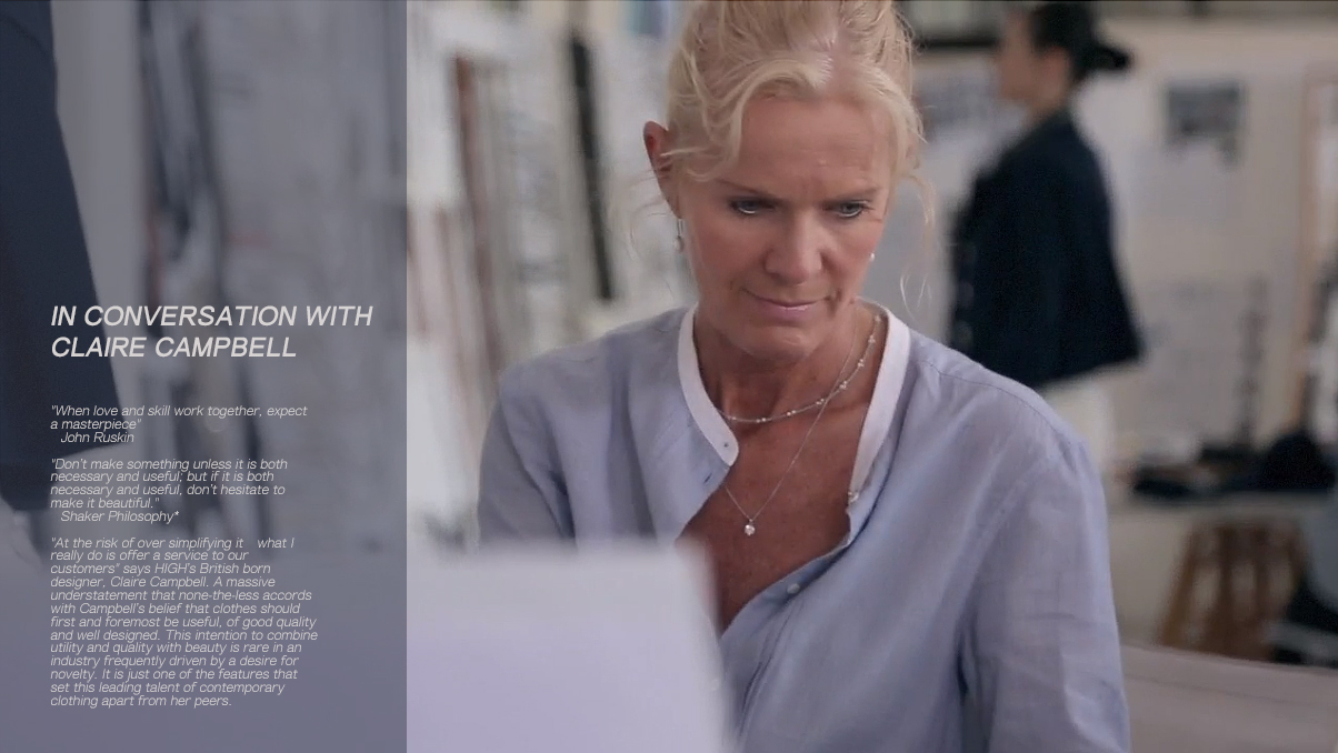 HIGH BY CLAIRE CAMPBELL 品牌介紹