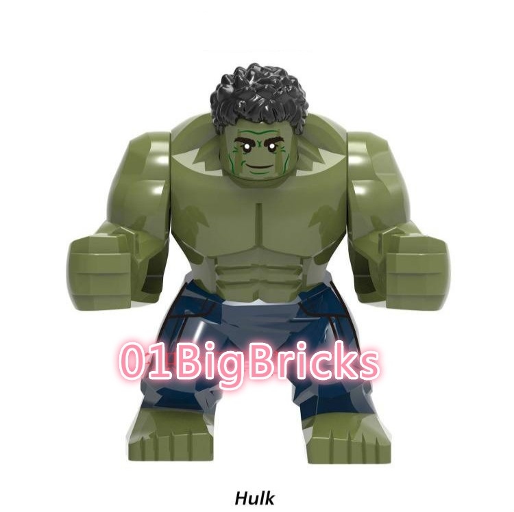 Hulk Avengers 4 Endgame Custom Minifigs Fit Lego