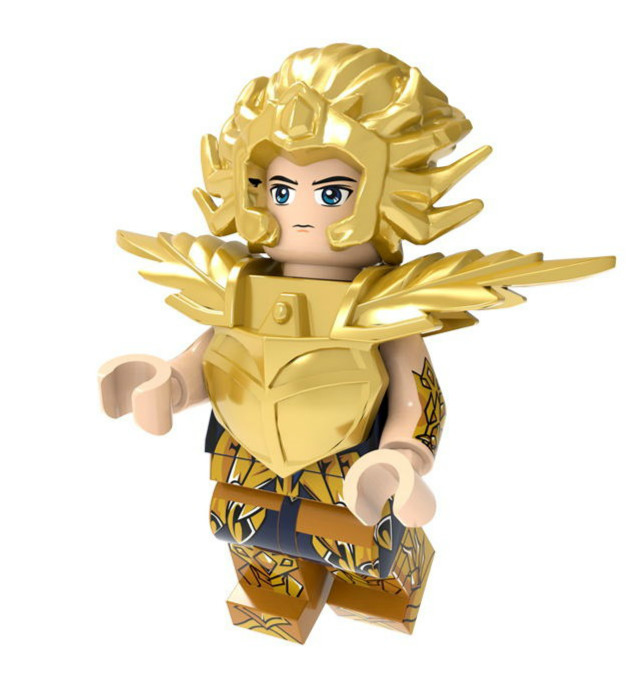 Cancer Death Mask Golden Saint Seiya Minifigs fit Lego